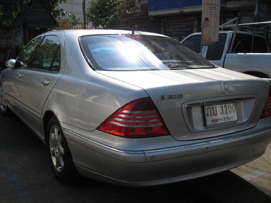 [ตลาดร่ำรวย™] ขายรถเบนซ์ S320L สีบรอนซ์เงิน